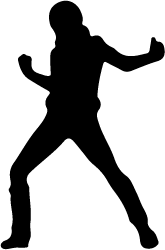 Might Guy Silhouette