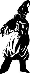 Majin Boo Silhouette