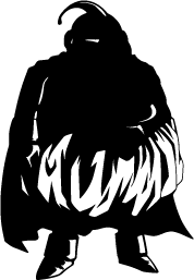 Majin Boo Silhouette