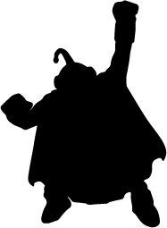 Dragon Ball Z Silhouettes | Silhouettes of Dragon Ball Z